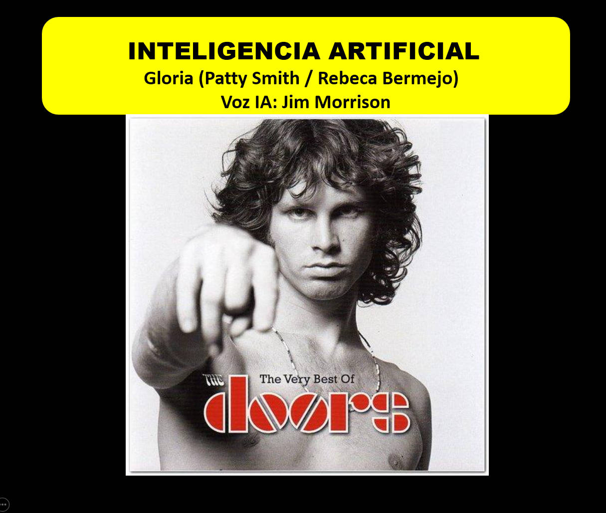 GLORIA, Jim Morrison / The Doors [Artificial Intelligence] – cybermedios.org